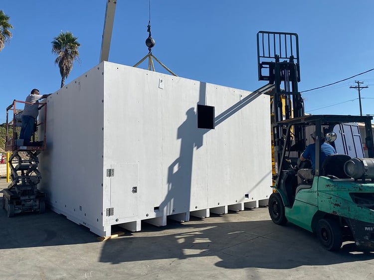 Aerospace Packaging: Space Module Crate