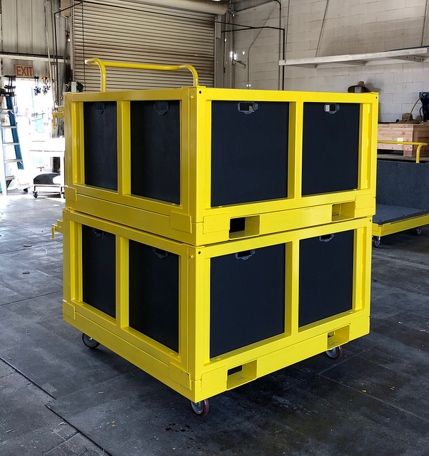 Custom-Made Aerospace Packaging Cart