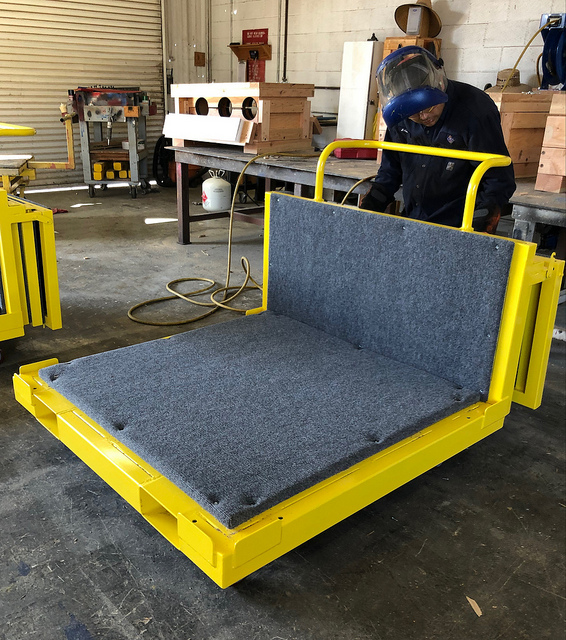 Custom-Made Aerospace Packaging Cart