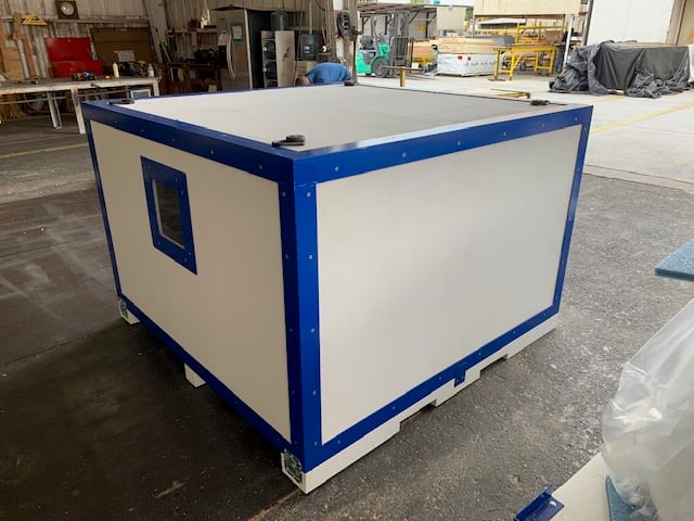 Aerospace Packaging: Nose Cone Shipping Crate