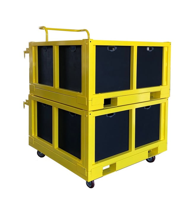 Custom-Made Aerospace Packaging Cart