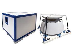 Aerospace Packaging: Nose Cone Shipping Crate