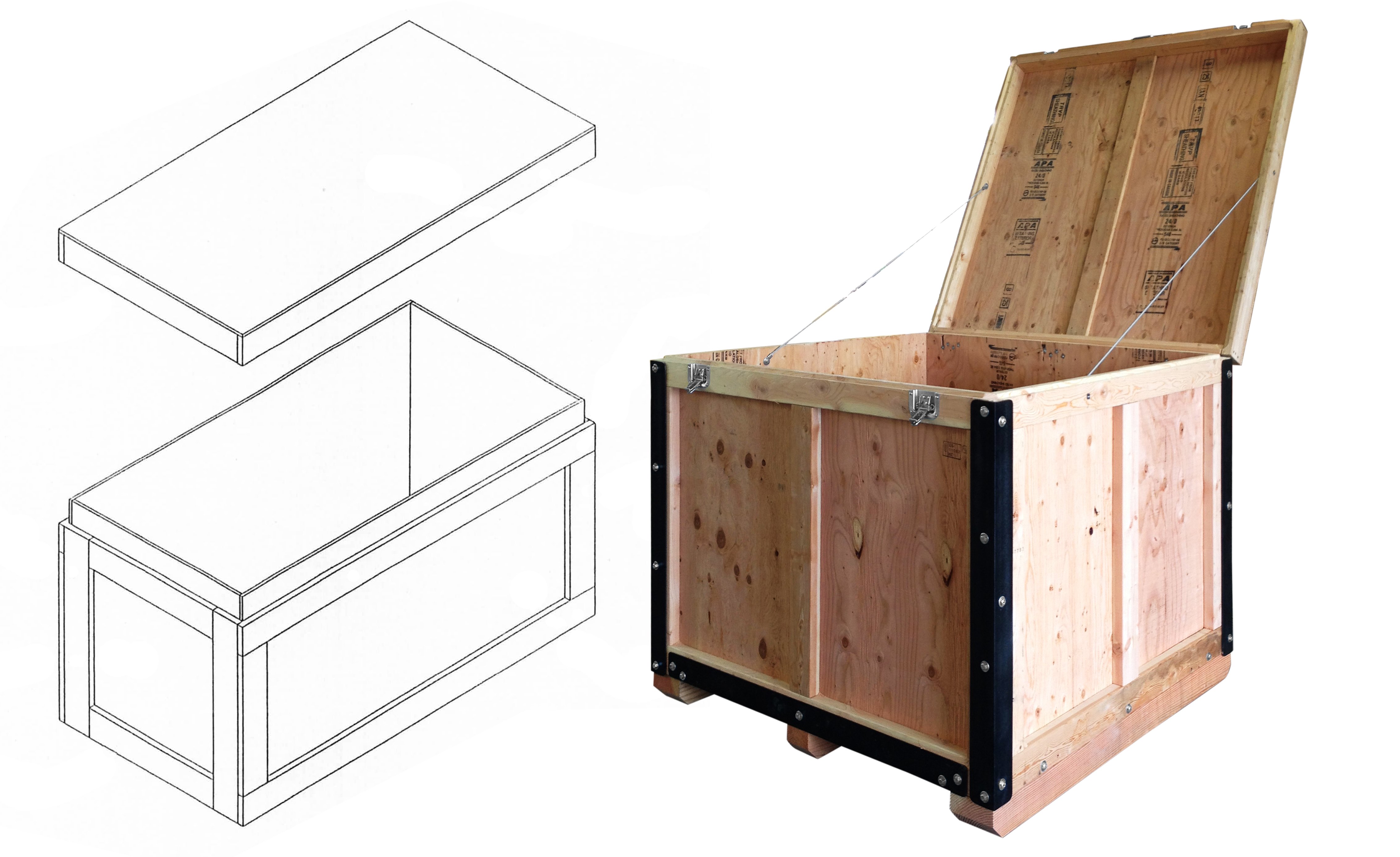 Reusable Shipping Crates | Made in the USA